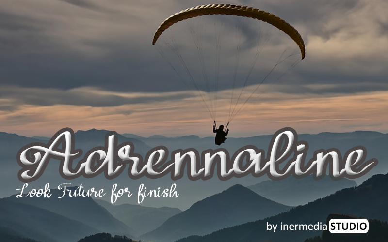 Download Adrenaline font | dafonttop.com