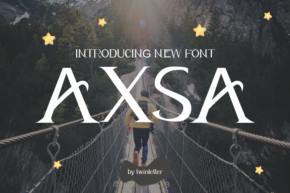 Download AXSA font | dafonttop.com