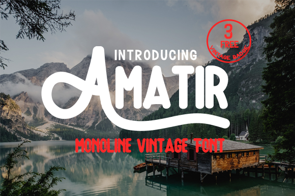 Download Amatir font | dafonttop.com