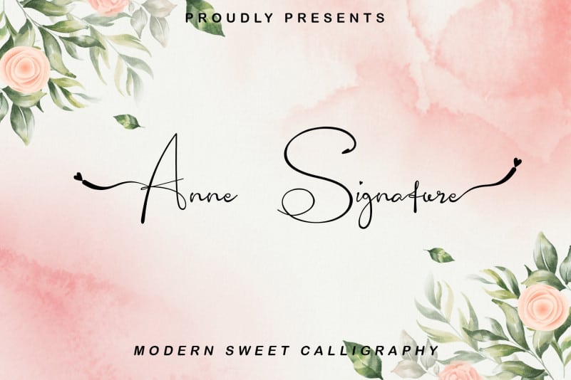 Download Anne Signature font | dafonttop.com