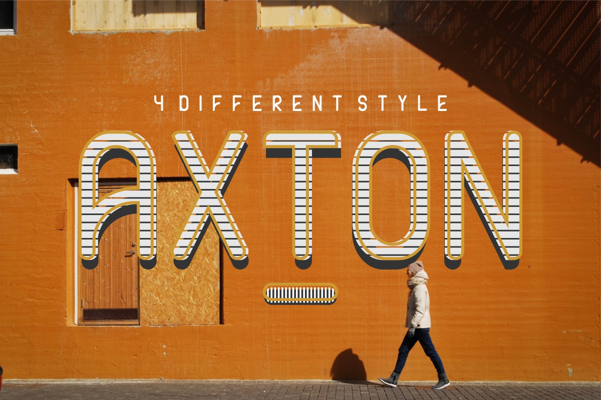 Download AXTON font | dafonttop.com