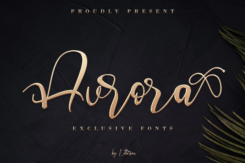 Download Aurora calligraphy script font | dafonttop.com
