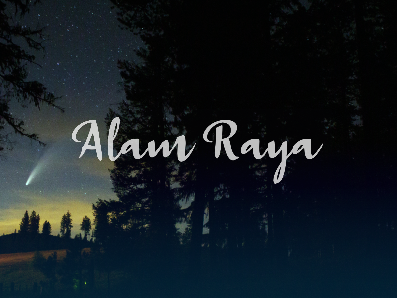 Download a Alam Raya font | dafonttop.com