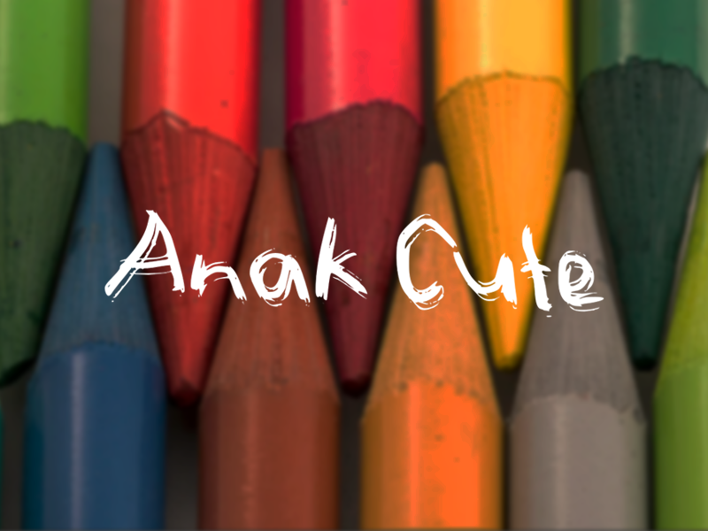 Download a Anak Cute font | dafonttop.com