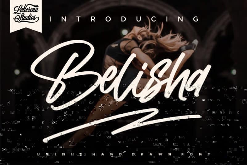 Download Belisha font | dafonttop.com
