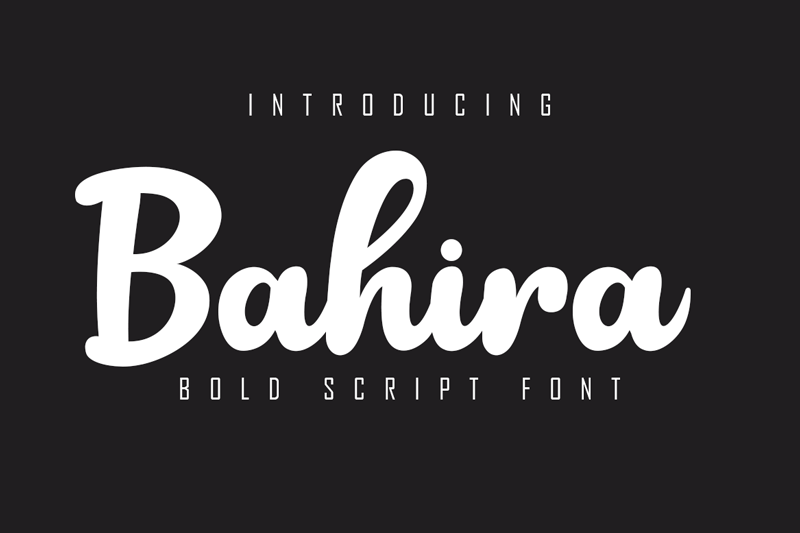 Download Bahira font | dafonttop.com