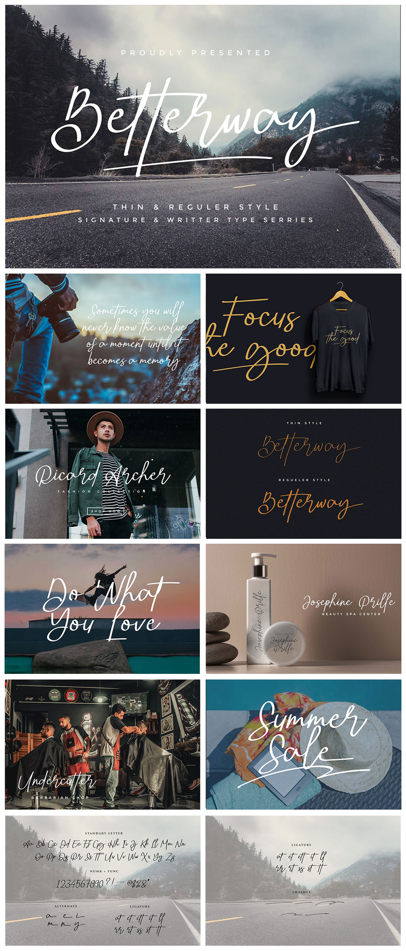Download Betterway font | dafonttop.com