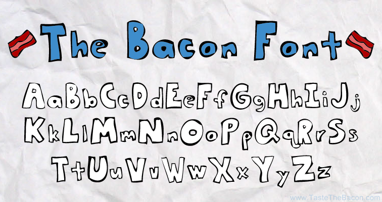Download Bacon font | dafonttop.com