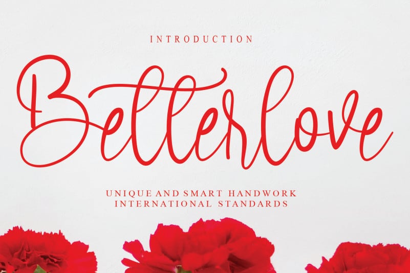 Download Betterlove font | dafonttop.com