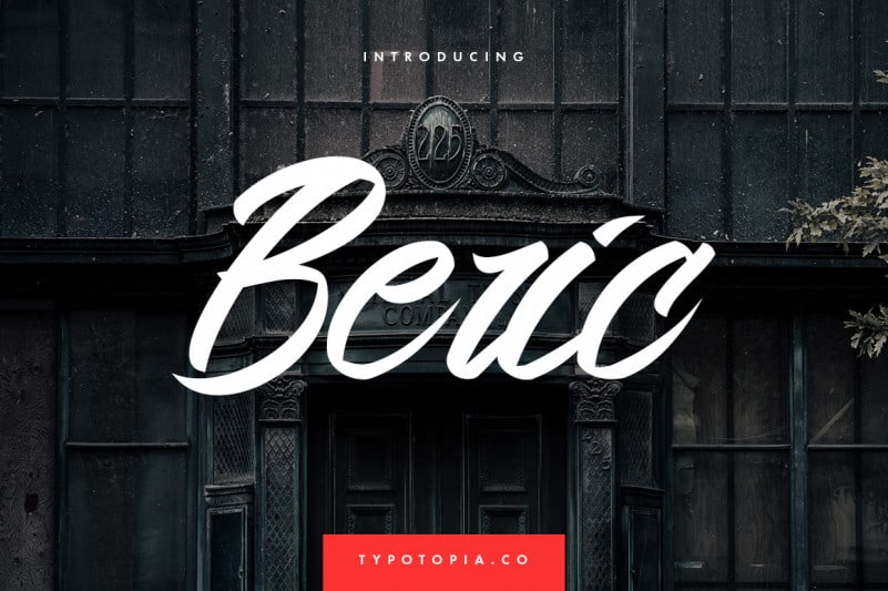 Download Beric font | dafonttop.com