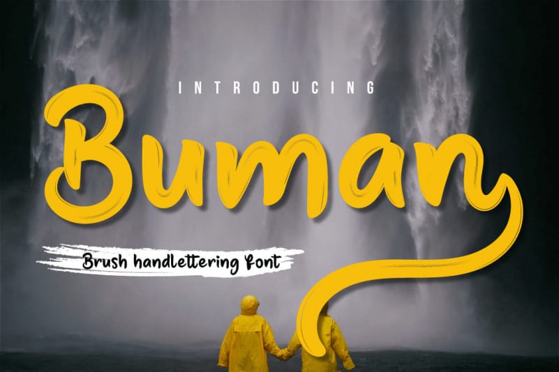 Download Buman Personal font | dafonttop.com