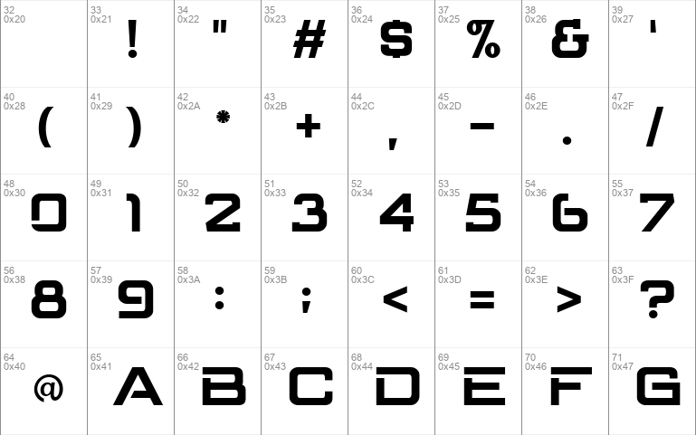 Download BRAVE Eightyone font | dafonttop.com