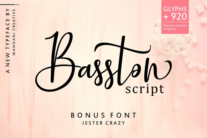 Download Basston Script beauty font | dafonttop.com