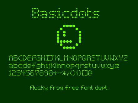 Download Basicdots font | dafonttop.com