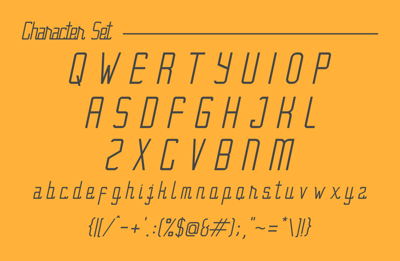 Download BraceLine font | dafonttop.com