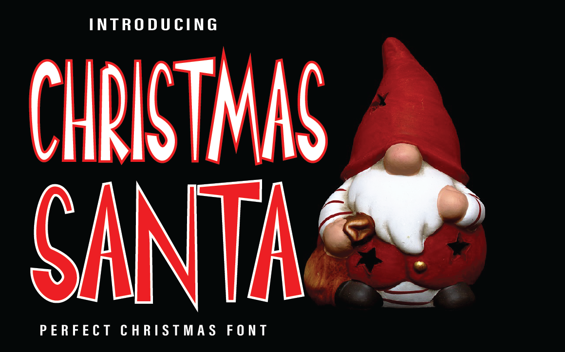 Download Christmas Santa font | dafonttop.com