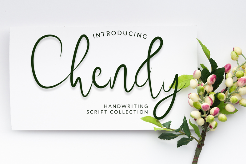 Download Chendy font | dafonttop.com