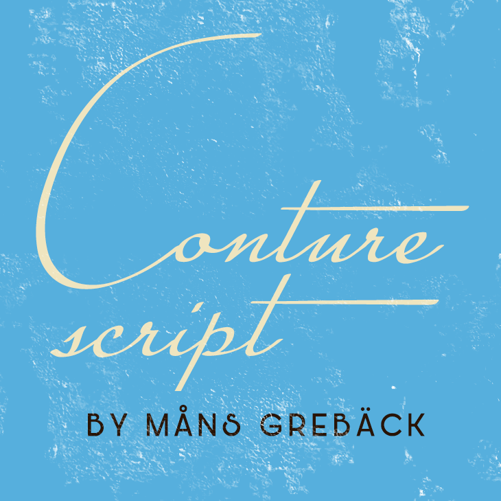 Download Conture Script PERSONAL USE font | dafonttop.com