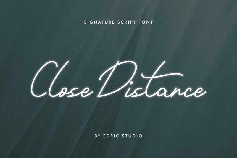 Download Close Distance Demo font | dafonttop.com