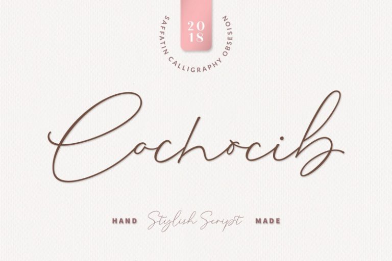 Download Cochocib Script Latin Pro font | dafonttop.com