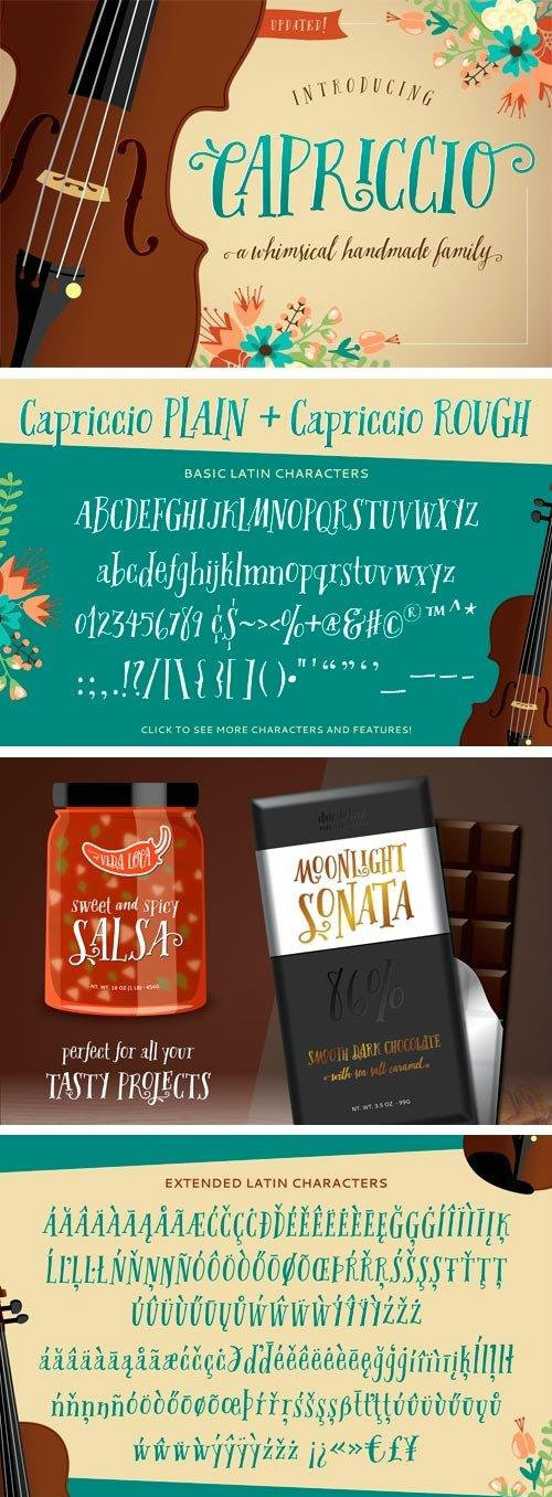Download Capriccio font | dafonttop.com