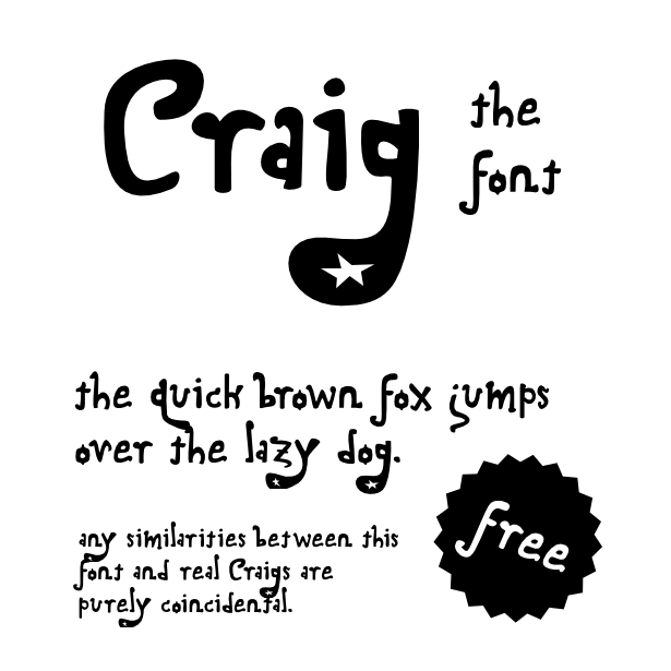 Download Craig font | dafonttop.com