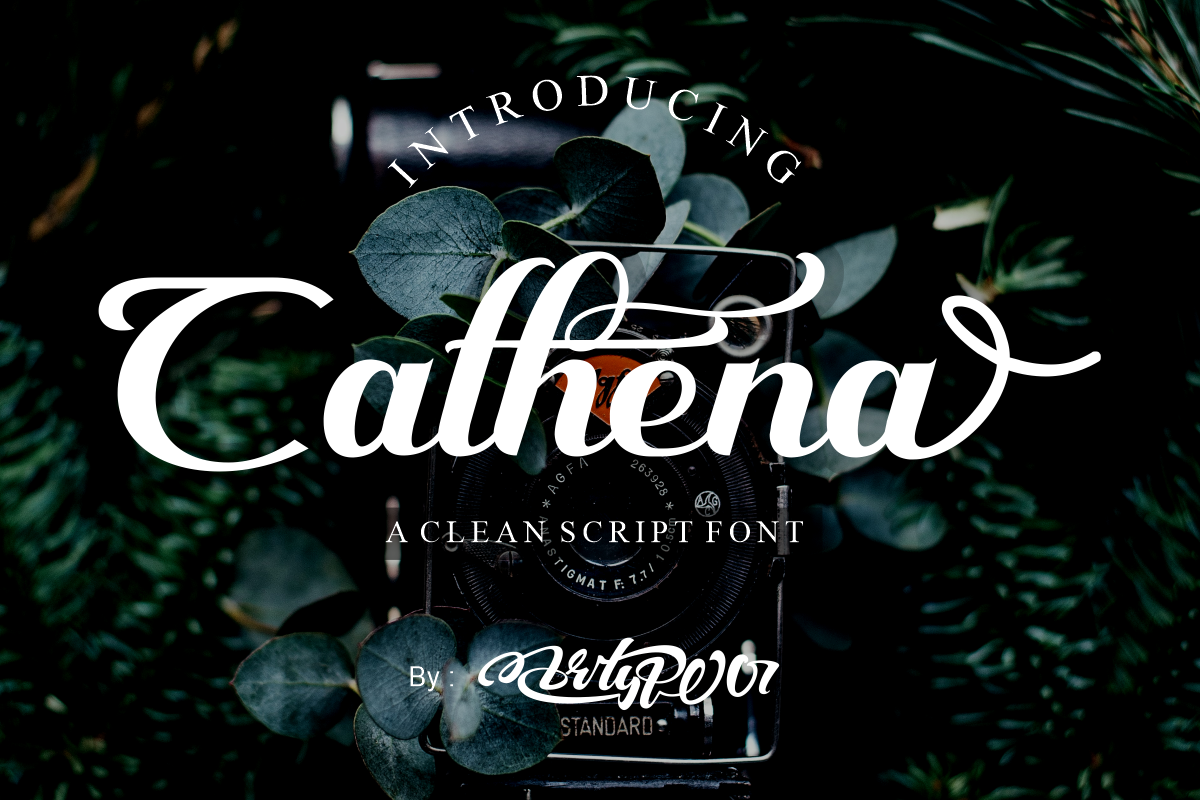 Download Cathena font | dafonttop.com