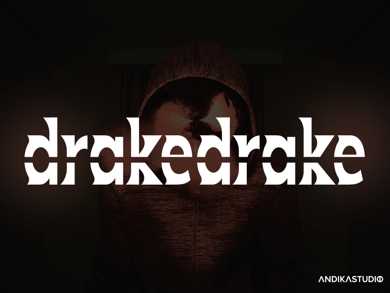 Download Drakedrake font | dafonttop.com