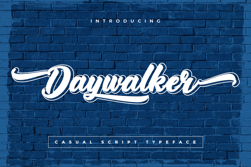 Download Daywalker font | dafonttop.com