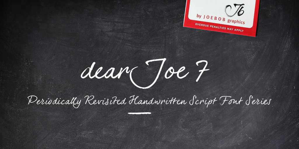 Download dearJoe 7 script font | dafonttop.com