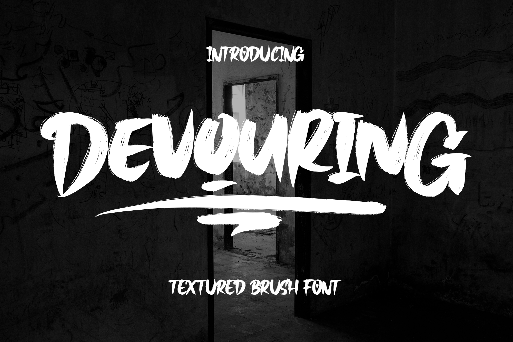 Download Devouring font | dafonttop.com