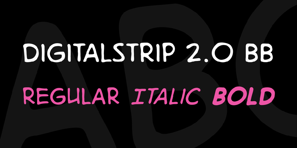 Download DigitalStrip 2.0 BB font | dafonttop.com