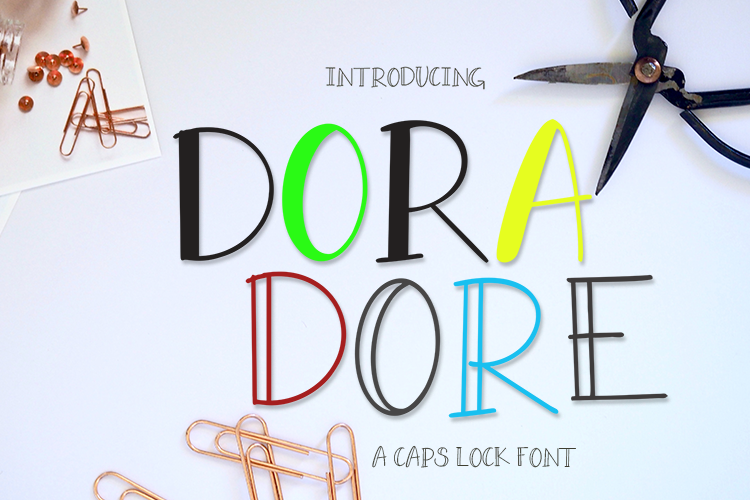 Download dora dore font | dafonttop.com