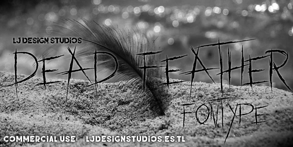 Download dead feather font | dafonttop.com
