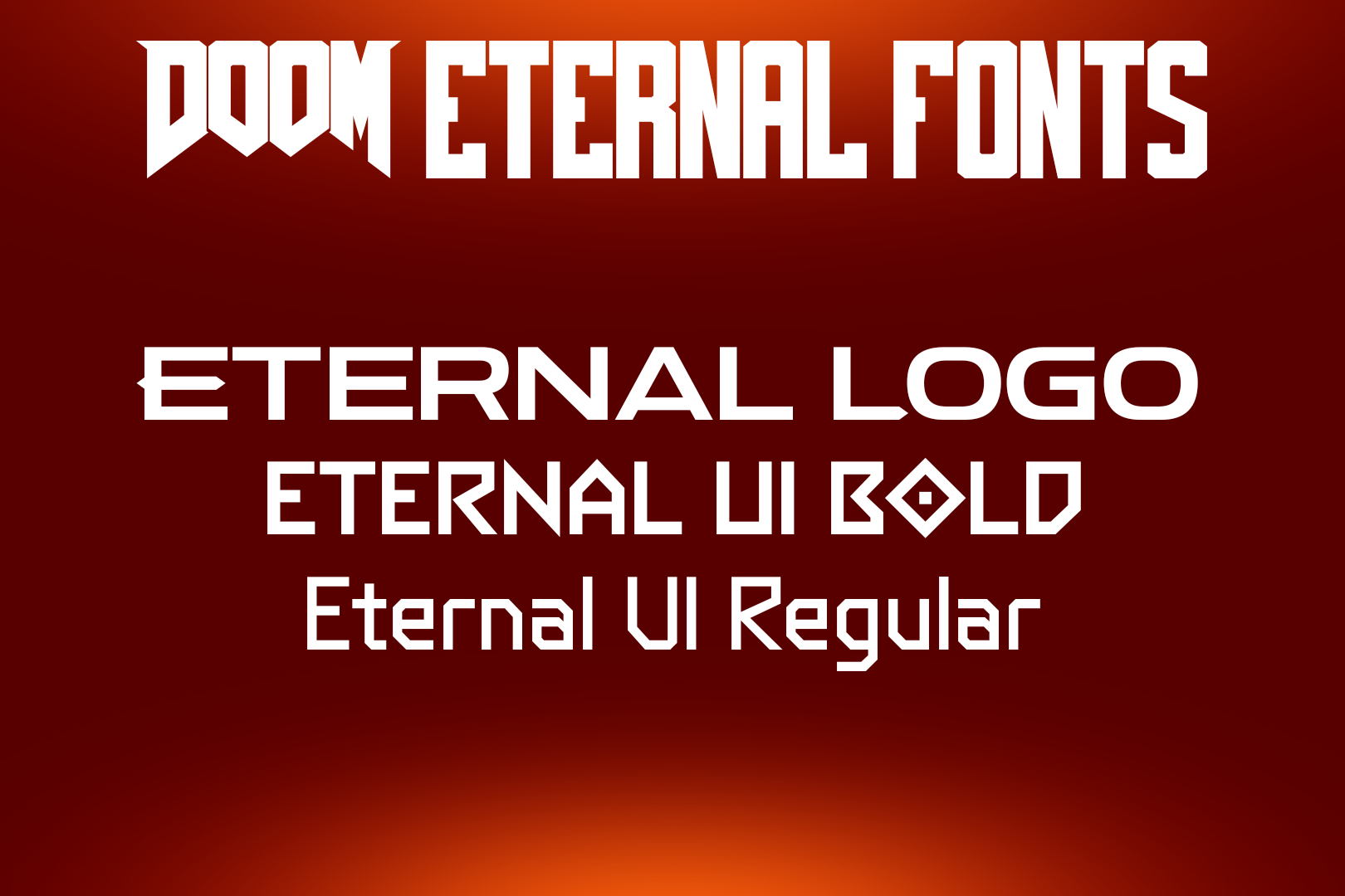 Download Eternal UI font | dafonttop.com