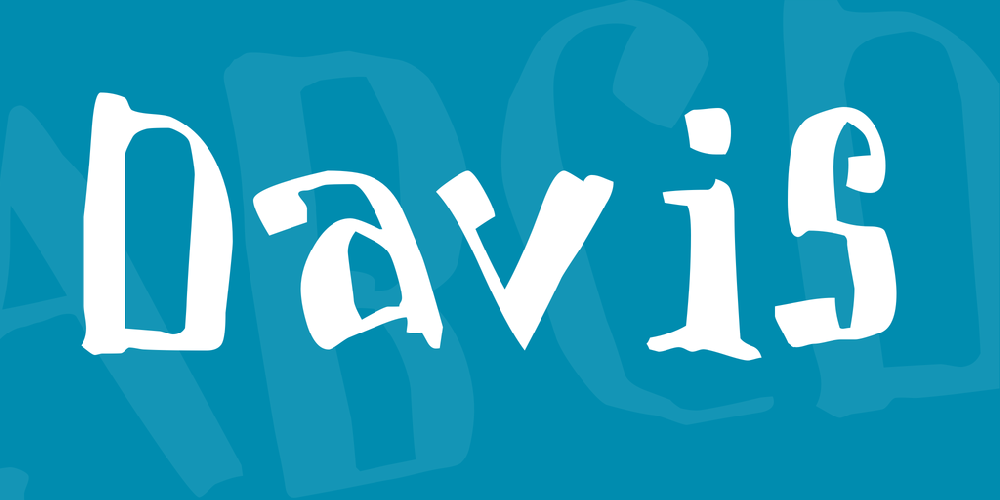 Download Davis font | dafonttop.com