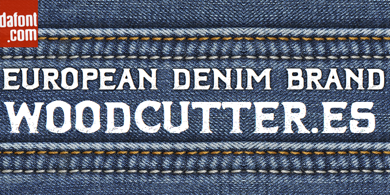Download European Denim Brand font | dafonttop.com