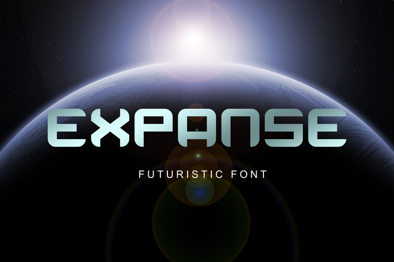 Download Expanse font | dafonttop.com