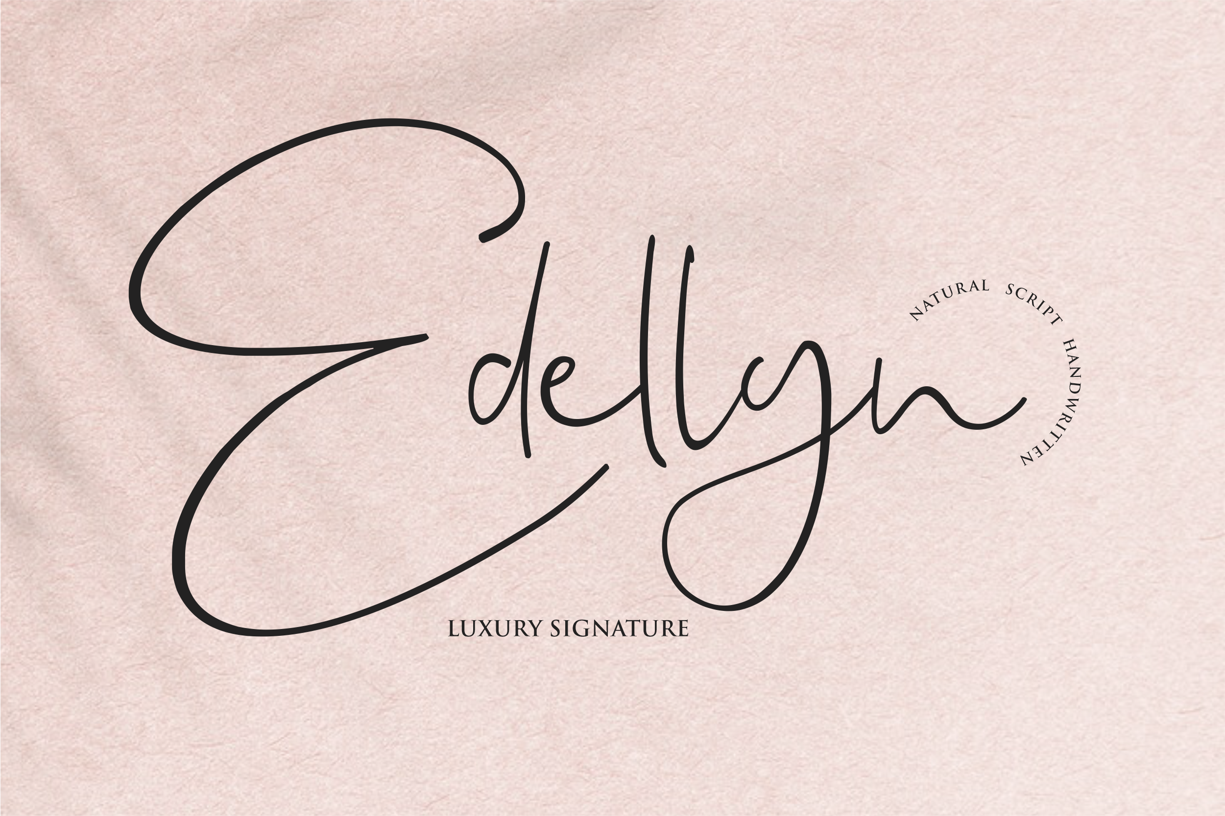 Download Edellyn font | dafonttop.com