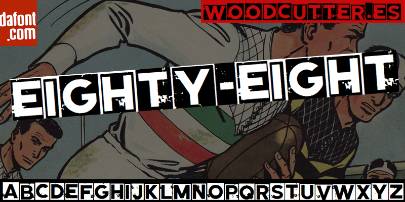 Download Eighty Eight Font Dafonttop