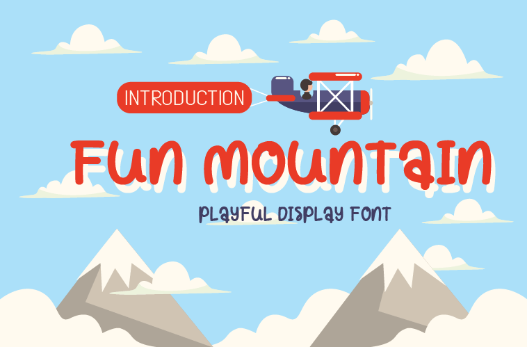 Download Fun Mountain Font font | dafonttop.com