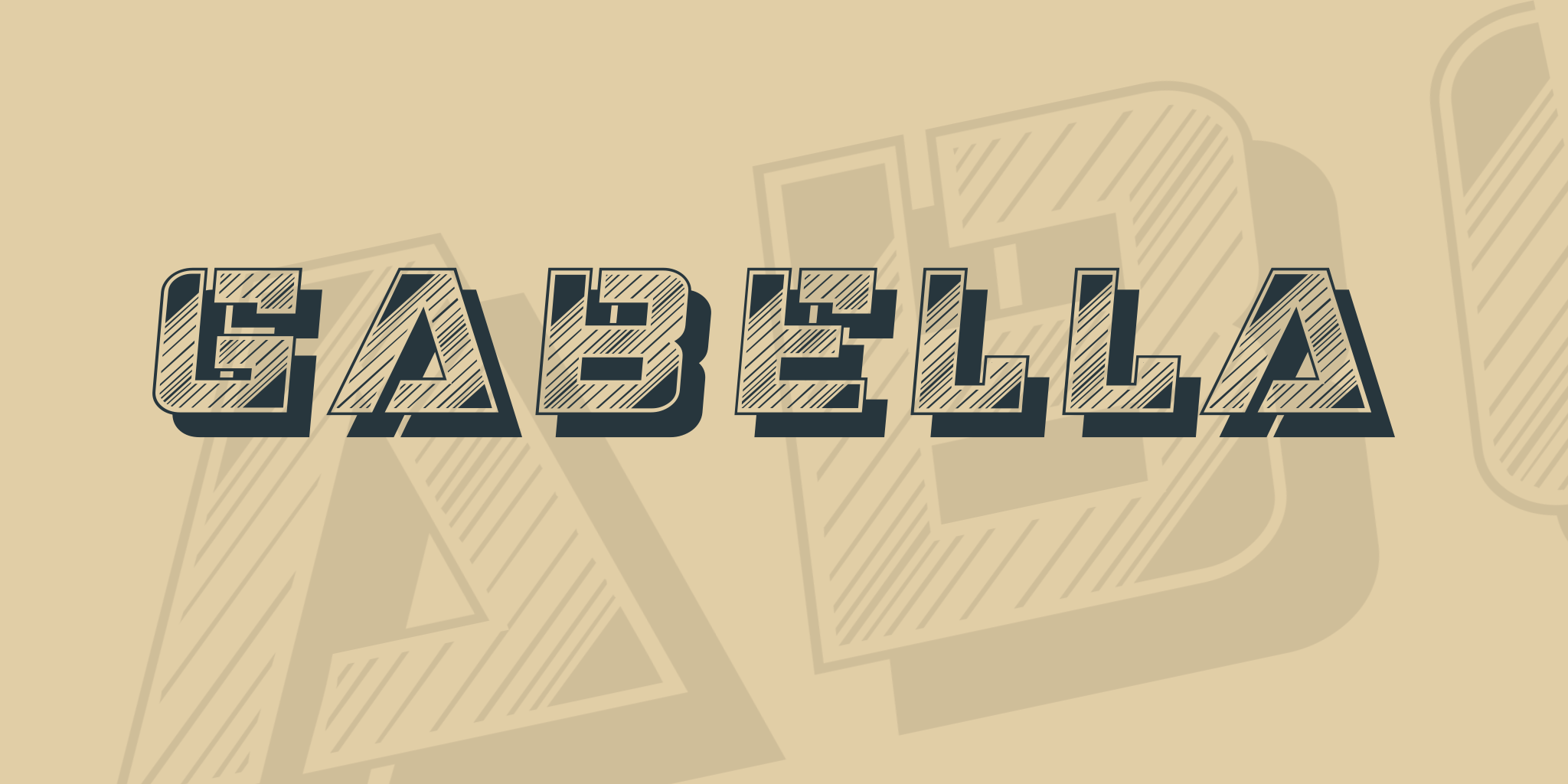 Download Gabella font | dafonttop.com