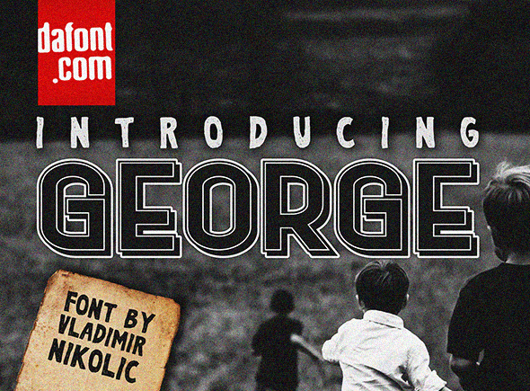 Download George font | dafonttop.com