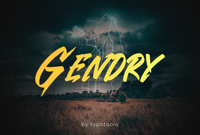 Download Gendry font | dafonttop.com