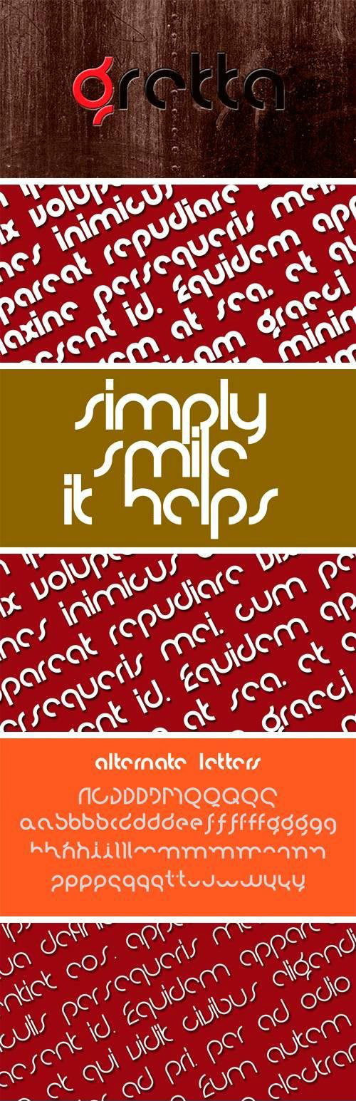 Download Gretta font | dafonttop.com