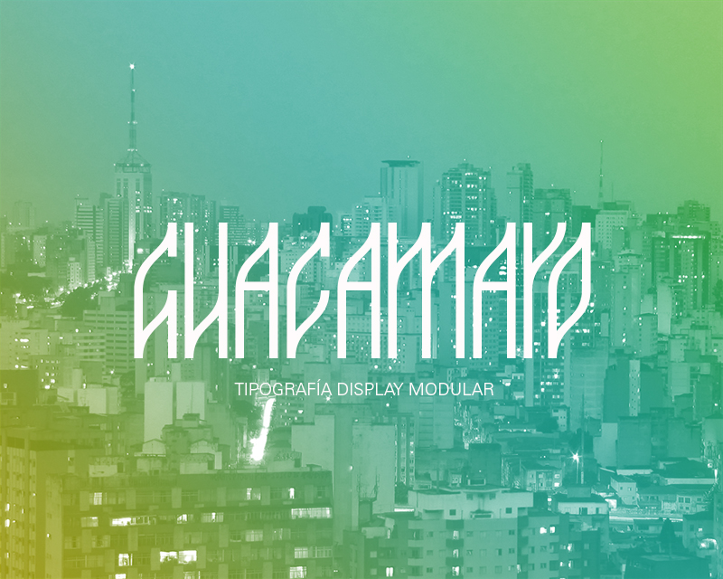 Download Guacamayo font | dafonttop.com