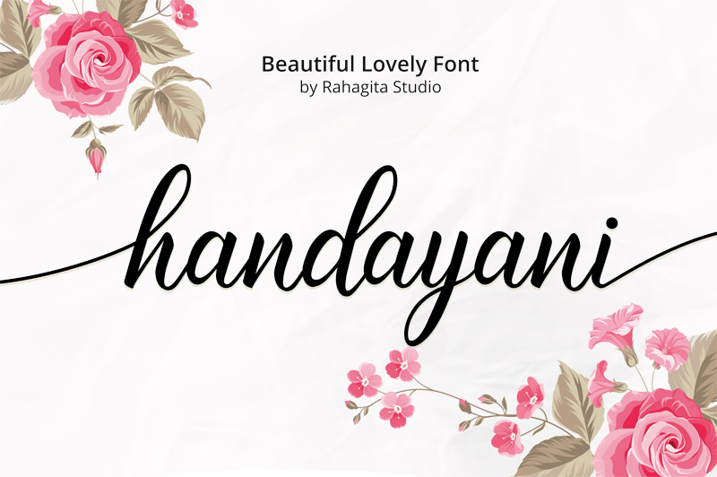 Download handayani font | dafonttop.com