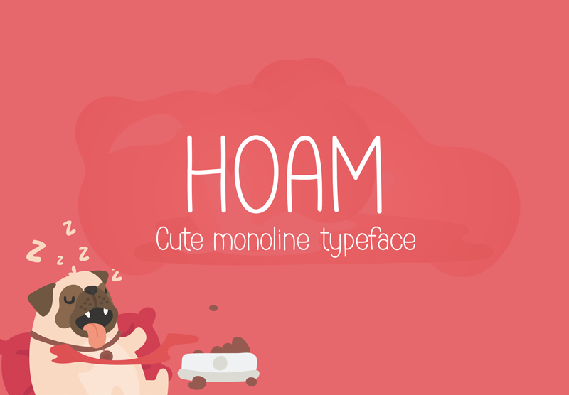 Download Hoam font | dafonttop.com