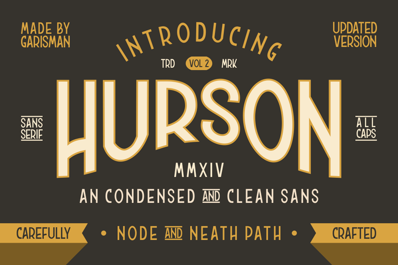 Download Hurson font | dafonttop.com