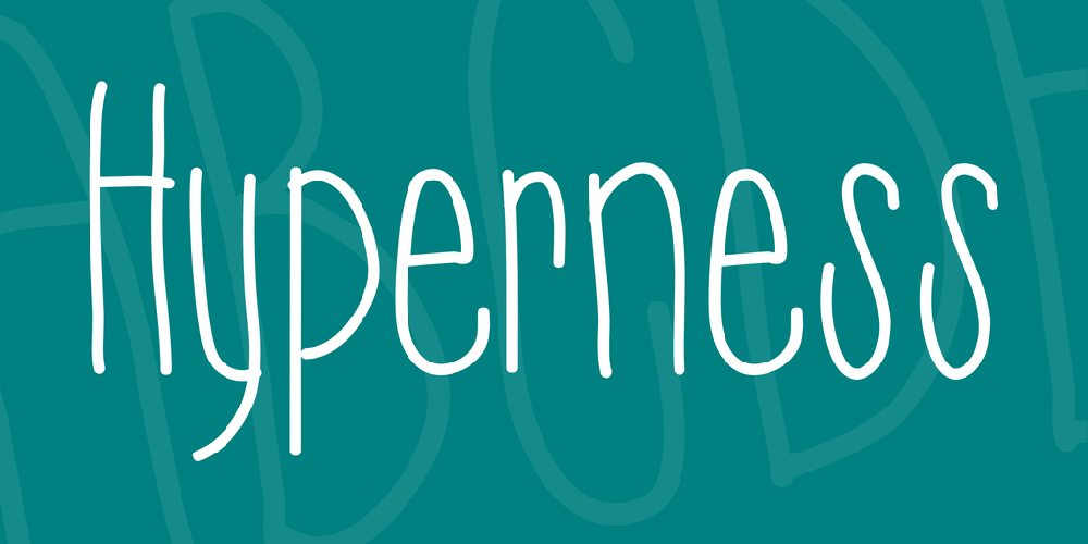 Download Hyperness font | dafonttop.com